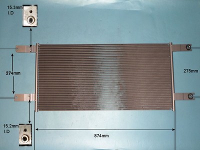 2228315 2543257 Aircon Condenser Aftermarket 16-0093 Lifetime Warranty ...