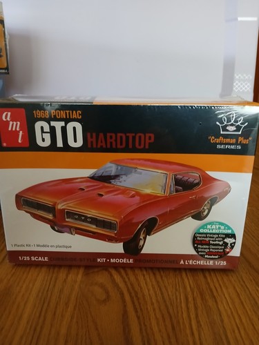 Plastic model car kit 1968 Pontiac GTO AMT | eBay