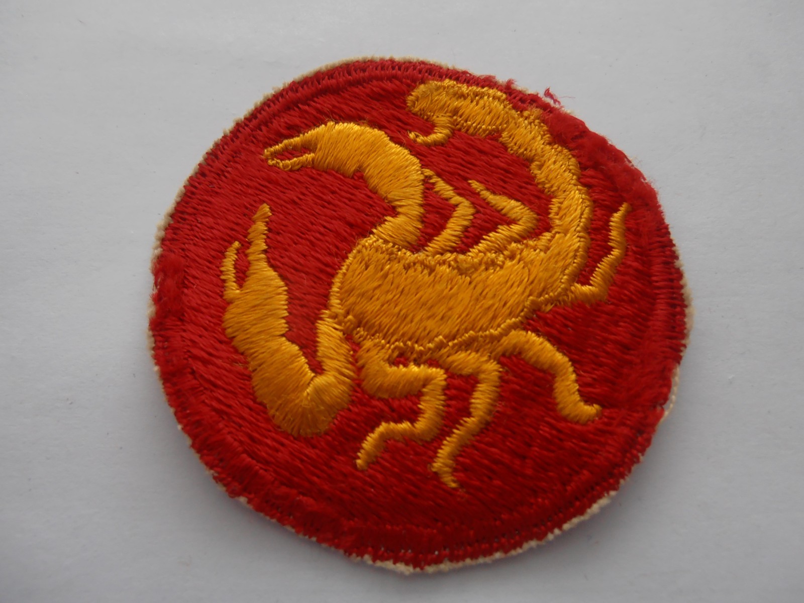 Original WW2 Phantom or Ghost Division patch of the 22nd Infantry ...