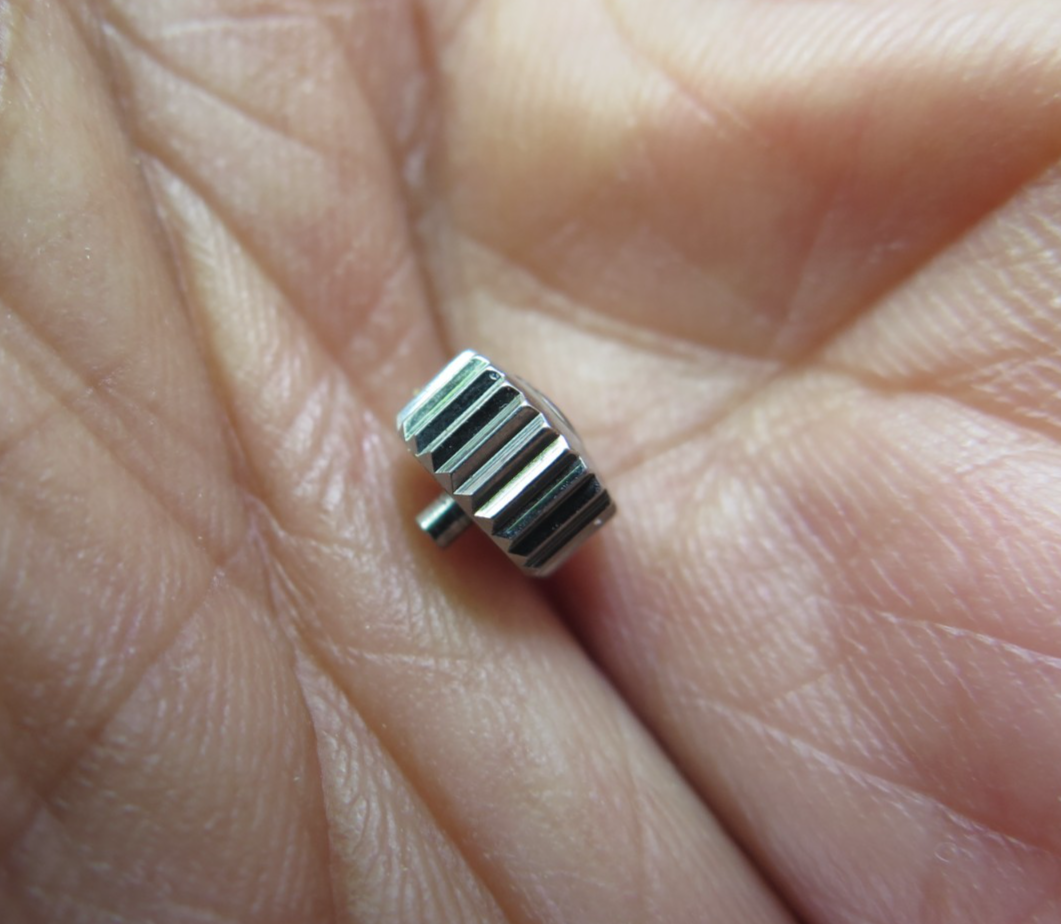 New NAIAD Crown for Vintage Omega Speedmaster 321`861 1MM Stem Size ...
