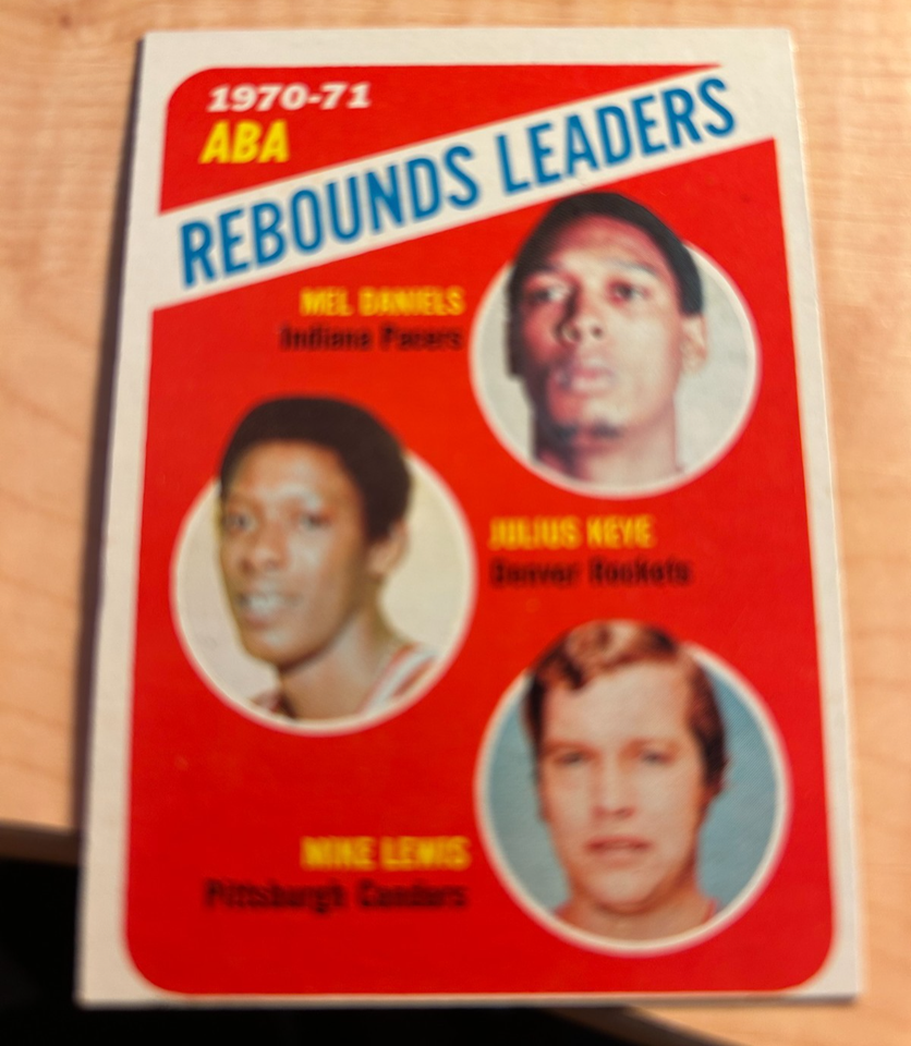 1971-72 Topps Basketball - Pick your favorite - some great ABA names | eBay