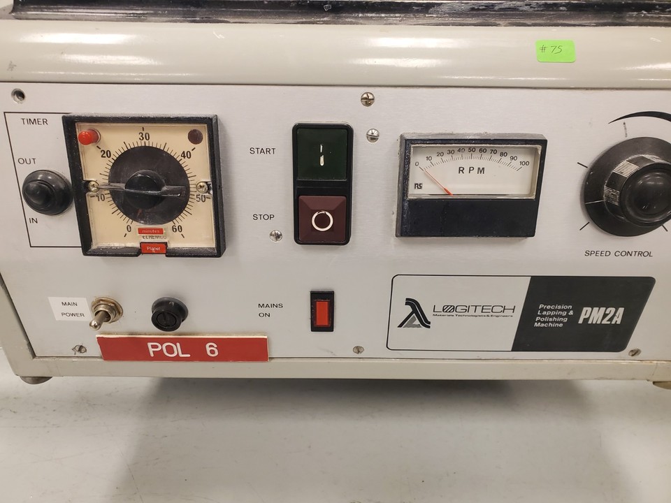 Logitech PM2A Precision Lapping & Polishing Machine | eBay