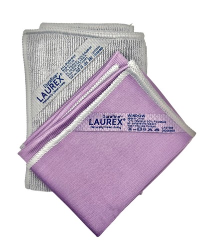 Microfiber Cleaning Cloths Set of 2 – Window, All Purpose – Scratch ...