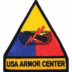 US ARMY USA ARMOR CENTER PATCH TANK MECH SOLDIER 19 SERIES MOS VETERAN ...