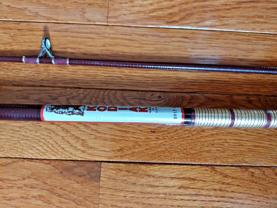 KODIAK 8917 FISHING POLE 8 1/2 Feet / MADE IN U.S.A. Bessemer MI / NEW ...