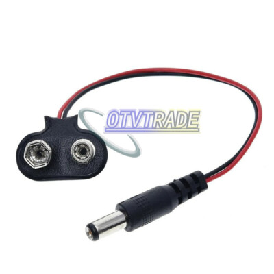 10PCS T type 9V DC Power Cable Barrel Jack Connector New #F10 | eBay