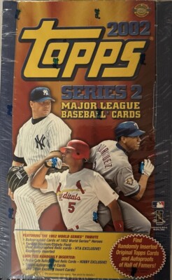 2002 Topps Series 2 Major League Baseball Card Box | eBay