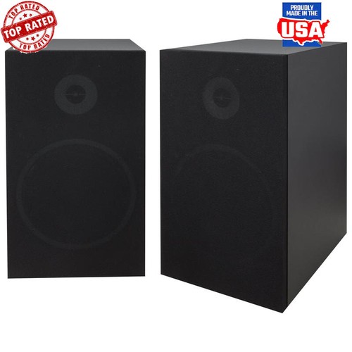 Bluetooth Bookshelf Speakers 160W Wireless Audio Remote Control RCA ...
