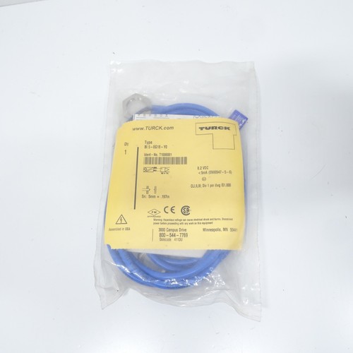 Turck BI5-EG18-Y0X 7M ProXimity Sensor, 5mm Sensing Distance, 2wire ...
