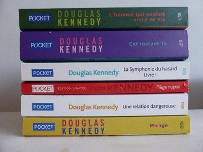 LOT DE 6 LIVRES DE POCHE DE DOUGLAS KENNEDY | eBay
