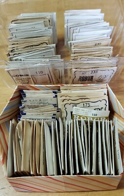 120 Assorted Vintage Watch Plastic Crystals Robur | eBay