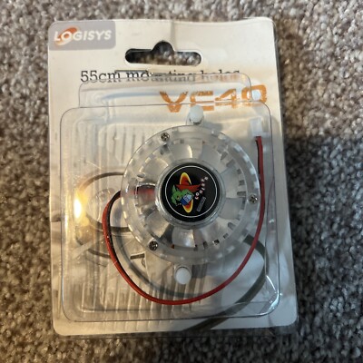 NEW Logisys VC40 40mm 2pin VGA Card Cooler fan w/ 55mm Mounting Holes ...