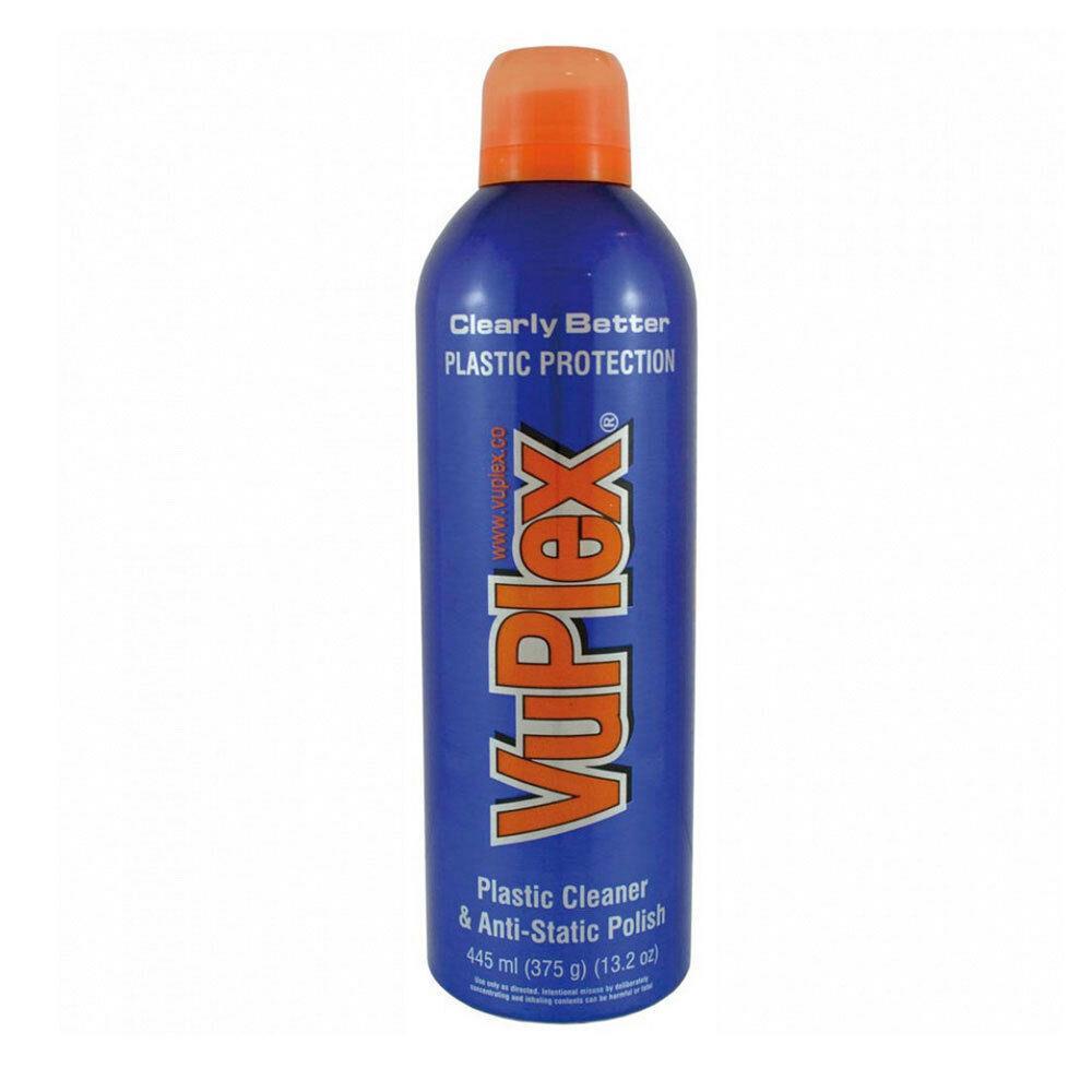 VUPLEX Plastic Cleaner And Anti-Static Polish LARGE 375g 445ml | eBay UK