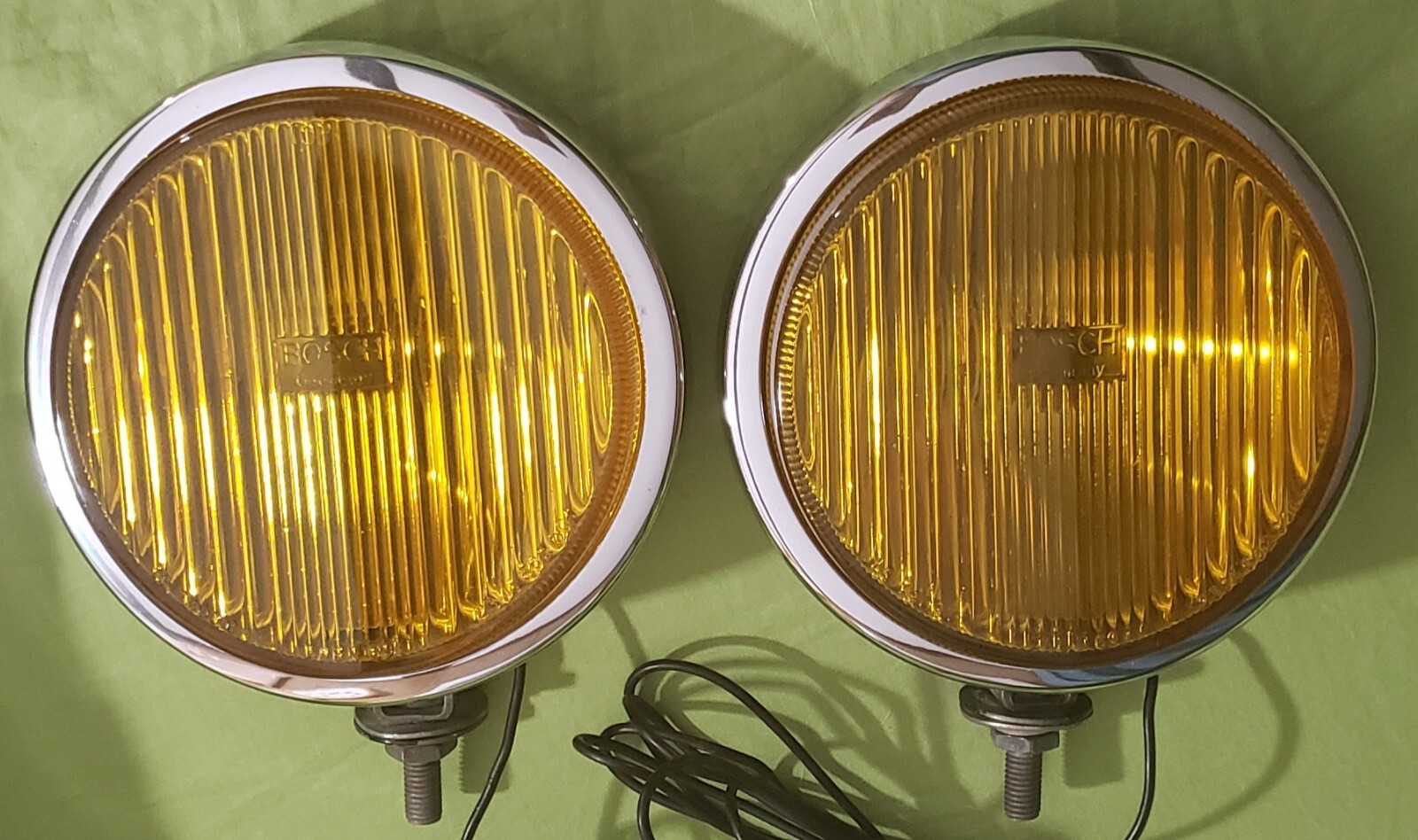 VINTAGE FOG LIGHTS VW, PORSCHE, MERCEDES, JAGUAR, BMW, BOSCH #LE1403C ...