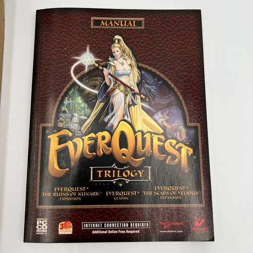 EverQuest Trilogy Big Box Game Special Edition (PC, 2001) Complete PLSE ...