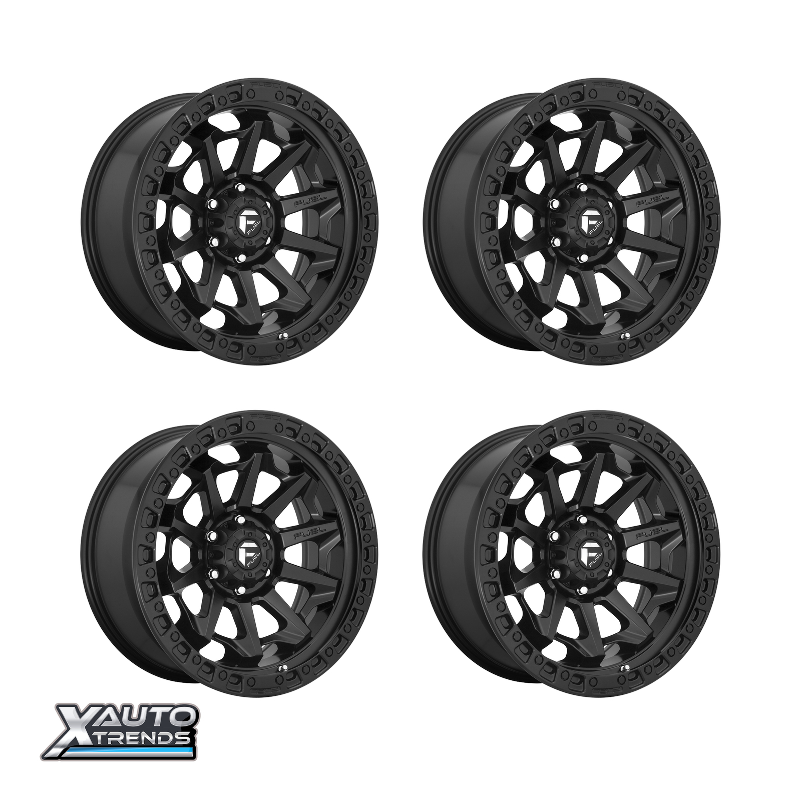Fuel Off-Road D694 Covert Matte Black 18X9 8X170 1mm (Set of 4) | eBay