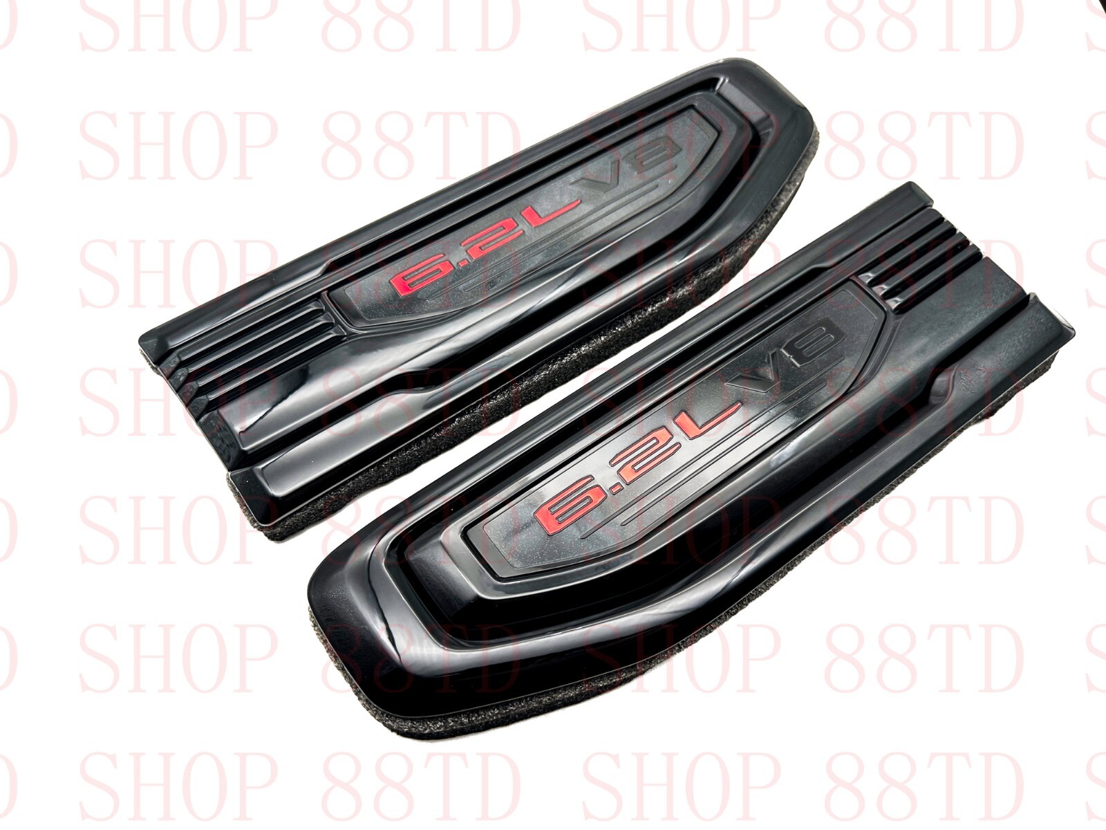 6.2L V8 Fender Vent Emblem Kit Fit 2019-2024 GMC Sierra GM Fender ...