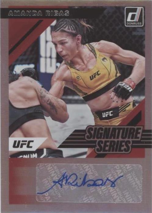 2022 Donruss UFC - Signature Series #SS-ARB Amanda Ribas (AU) for sale ...