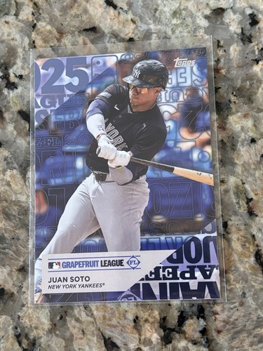 JUAN SOTO TOPPS 2025 TRAINING GROUNDS CARD # TG-22 | eBay