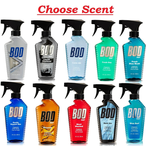 BOD man Fragrance Body Spray, 8 fl oz - Choose Scent | eBay