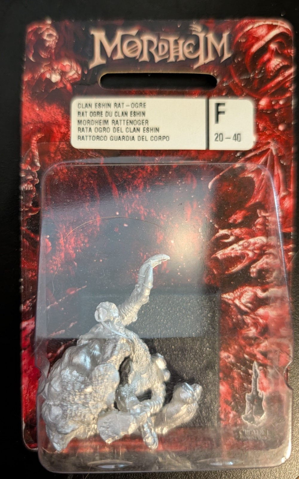 Mordheim Clan Eshin Rat Ogre - NIB - Metal - OOP - Warhammer Skaven | eBay