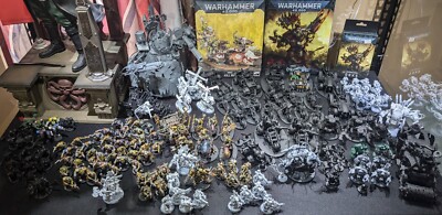 Massive Ork Army, Warhammer 40k, 5000 Points, Speed Freaks, Bad Moons ...