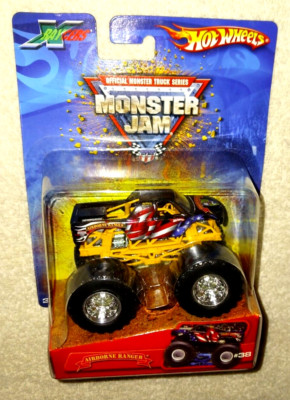 Hot Wheels Monster Jam AIRBORNE RANGER - 1/64 X-RAYCERS MONSTER TRUCK ...
