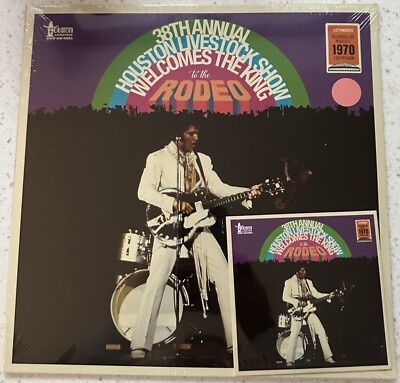 Elvis Presley LP/CD - HOUSTON LIVESTOCK WELCOMES KING T0 THE RODEO ...