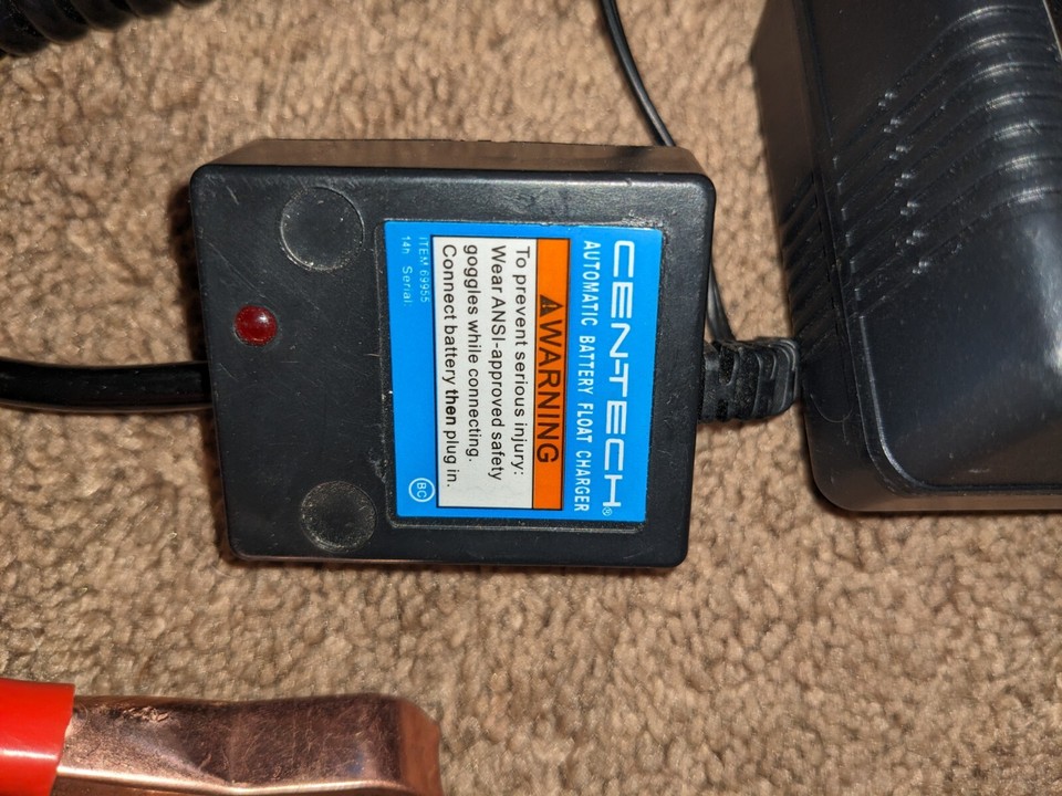 Cen-tech Battery Automatic Float Charger 12V. *550 | eBay