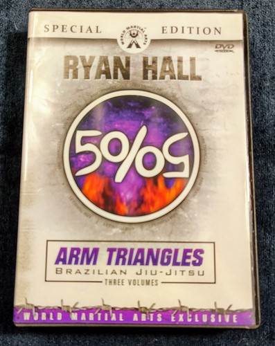 Ryan Hall Fifty/50 Brazilian Jiu-Jitsu Arm Triangles 3 Volume DVD Set ...