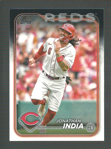 2024 Topps Series 1 #177 Jonathan India Cincinnati Reds Baseball Card ...