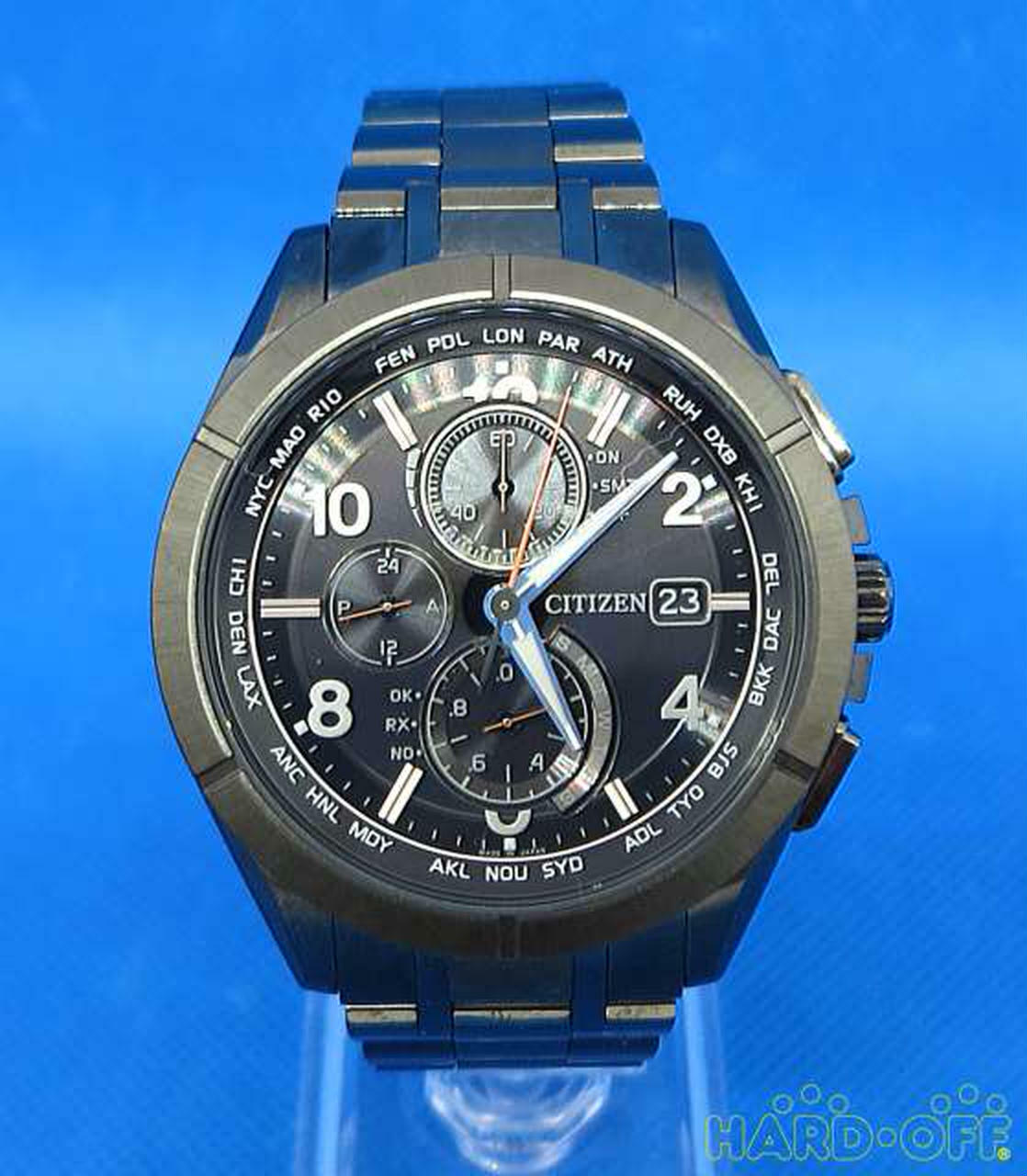 Citizen AT8166-59E Titanium Japan Eco-Drive Solar Men… - Gem