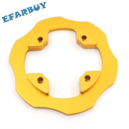 CNC Gold Rear Dual Sprocket Guard Chain Protector for Suzuki Quadsport ...