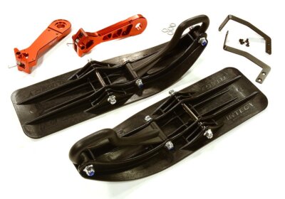 Integy Front Sled Attachment Set : Traxxas X-Maxx for RWD Operation ...