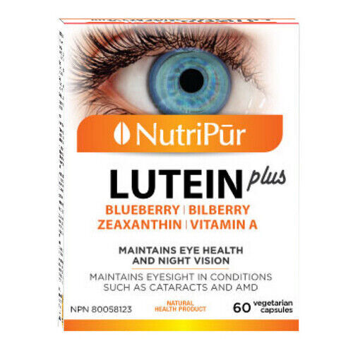 Lutéine Plus 60 Capuchons Par Nutripur Inc | eBay