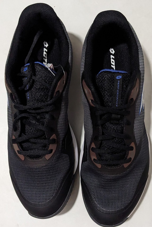 Lotto Mirage 400 ALR Tennis 220551 man black shoes sz 12 Brand New | eBay