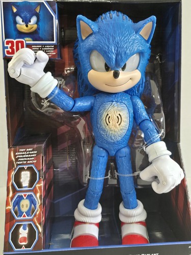 Sonic 3 Ultimate Talking 12 Inch Figure Features over 30 Iconic Phrases ...