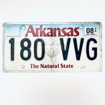 2018 United States Arkansas Natural State Passenger License Plate 180 ...