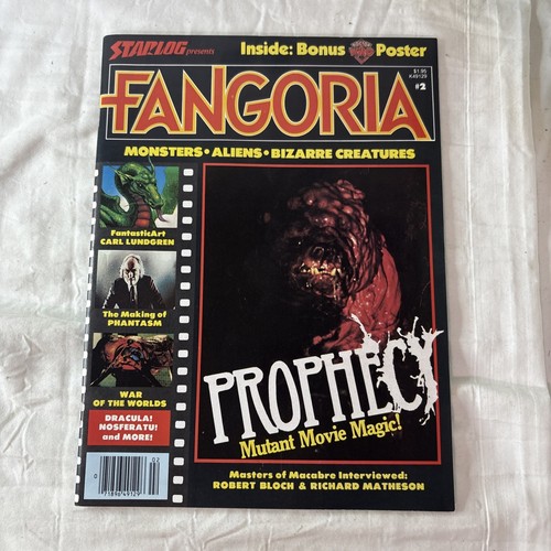 FANGORIA #2 Prophecy Cover Nosferatu 1979 W/ Poster Richard Matheson | eBay