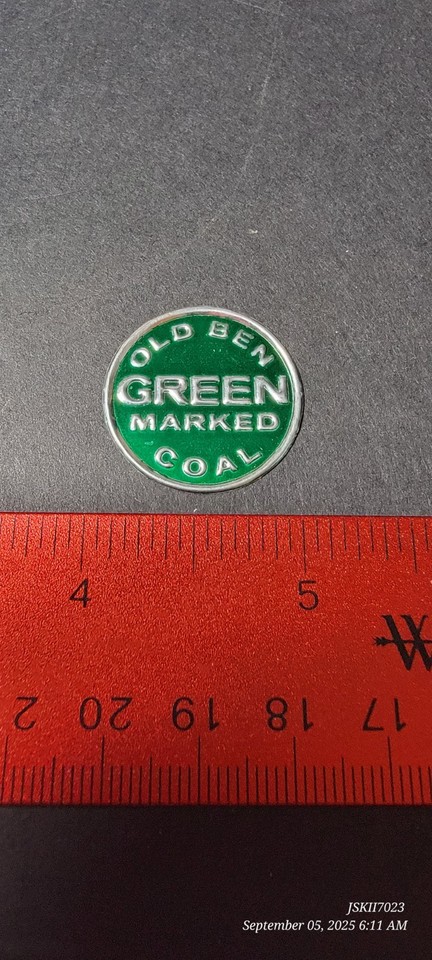 5 Scatter Tags From The Estate Of Jon S Koenig (ora!) Coal Mining | eBay