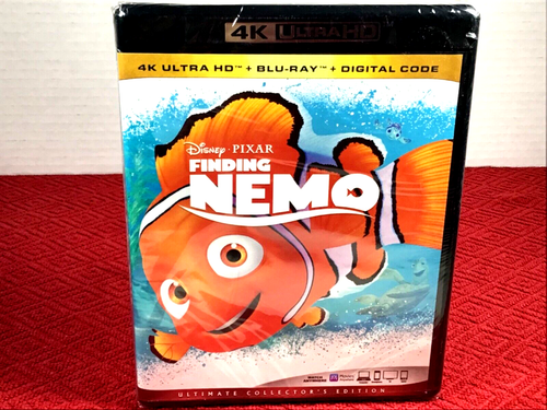 Finding Nemo Ultra HD + Blu-Ray + Digital Code. Widescreen. New. Free ...