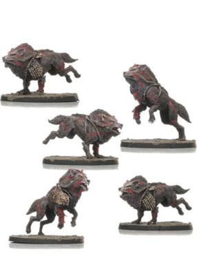 Shieldwolf Miniatures Great Wolf Pack 28mm Fantasy Miniatures | eBay