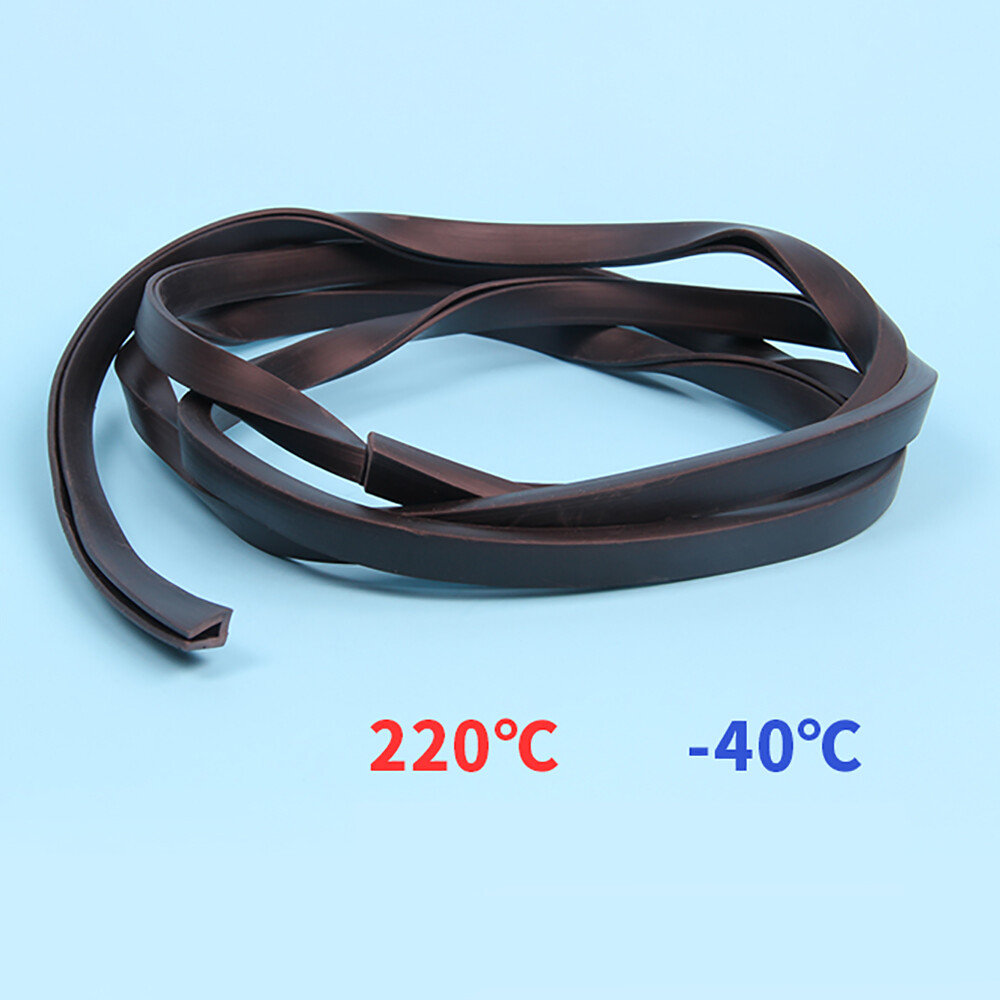 0.5mm-41mm Rubber U Shape Guard Edging Trim Seal Strip Door Table Edge ...