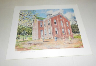 Art Print 11.5"x14" Jeff Marks Lancaster Pa. artist print 8/12 | eBay