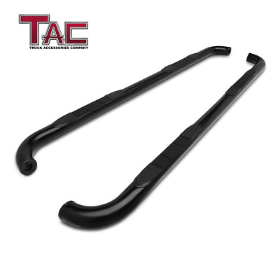 For 2003-2009 Toyota 4Runner 3" Black Side Step Rails Nerf Bars Running ...