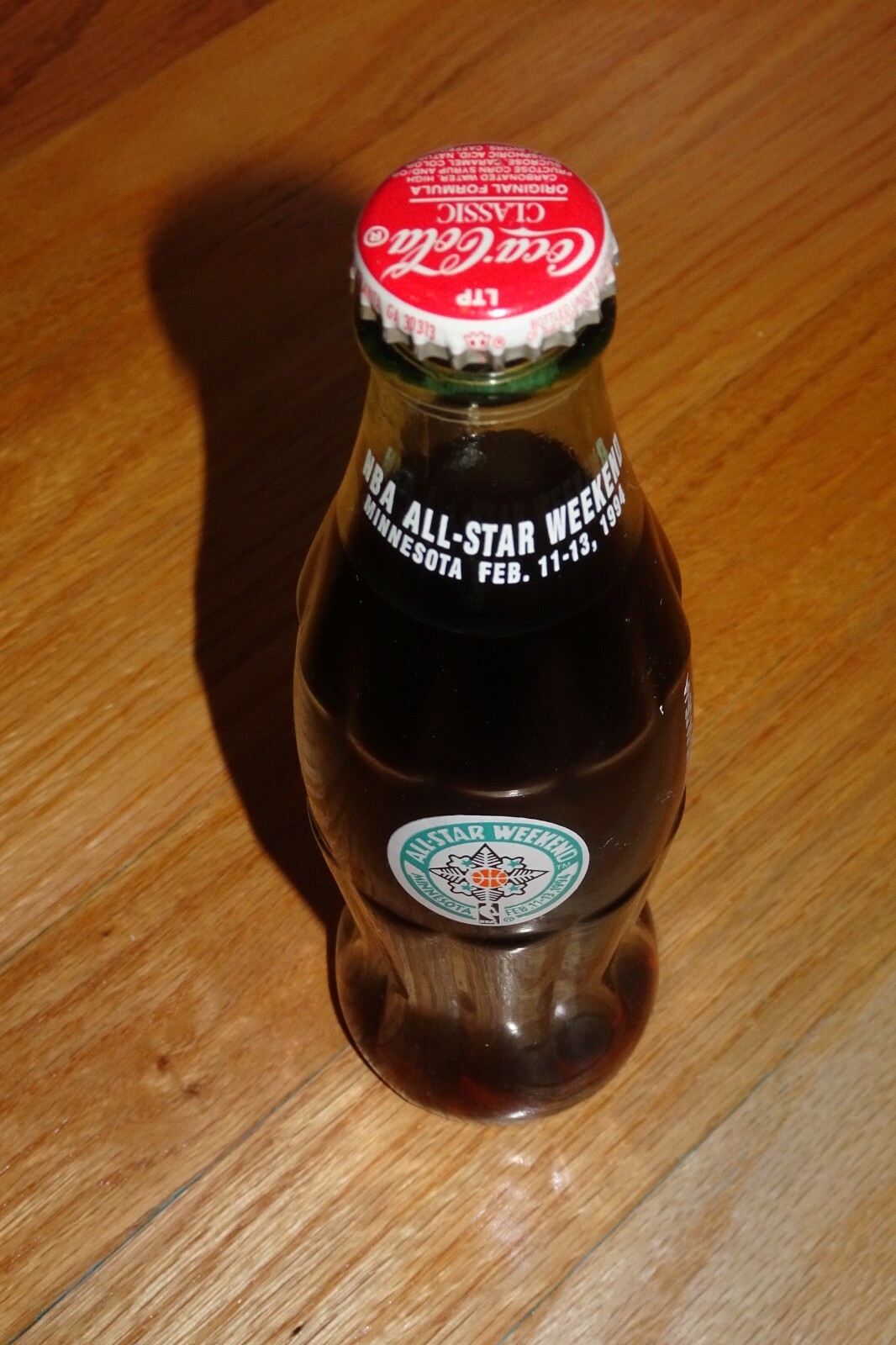 8oz Coca Cola Coke Bottle - NBA All Star Weekend Minnesota February 11 ...