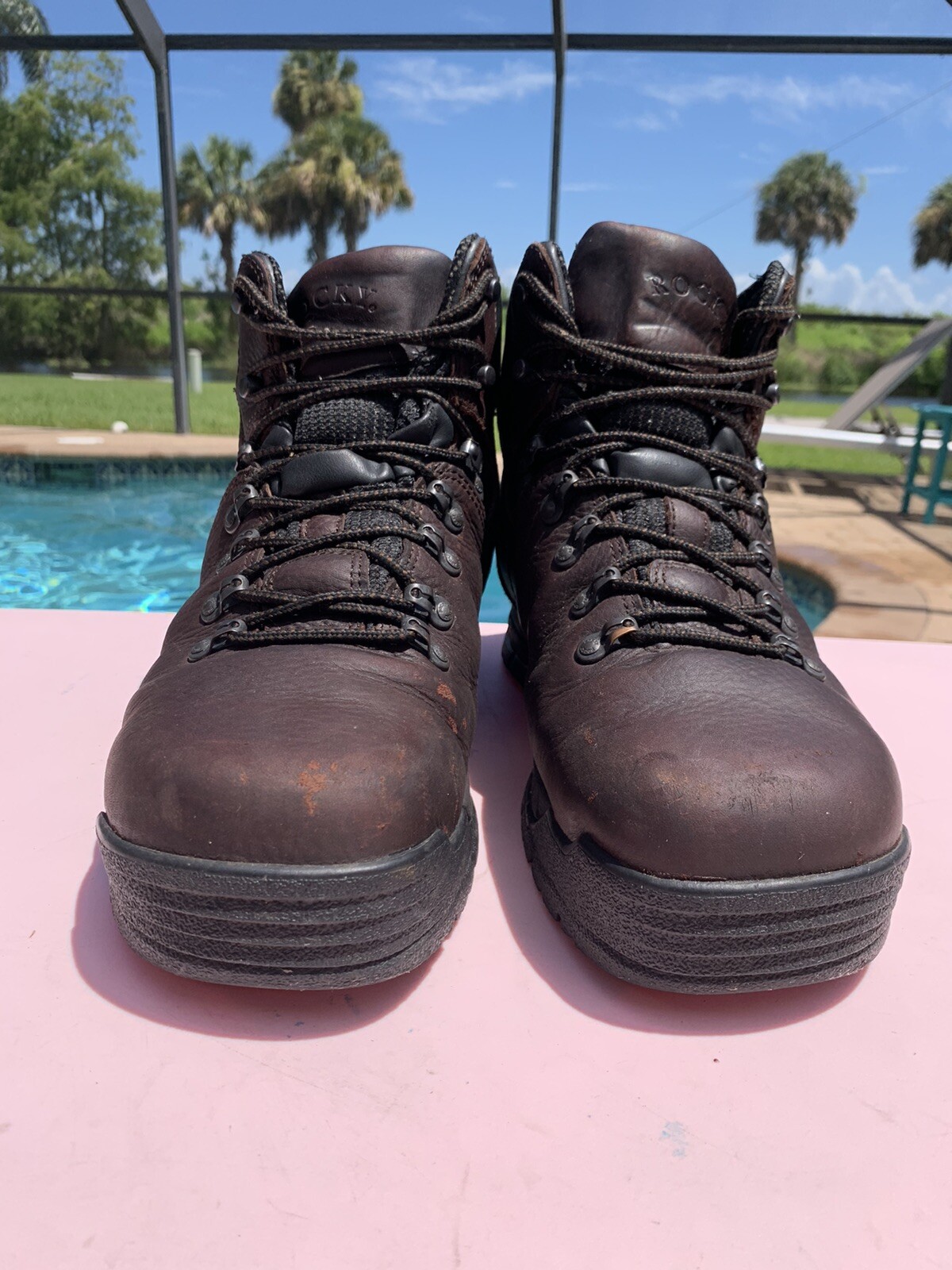 Rocky mobilite steel tow mens Work Boots sz 13m | eBay