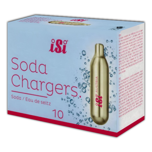 ISI SODA CHARGERS 10 PACK X 5 (50 BULBS) CO2 CARBON DIOXIDE SYPHON | eBay