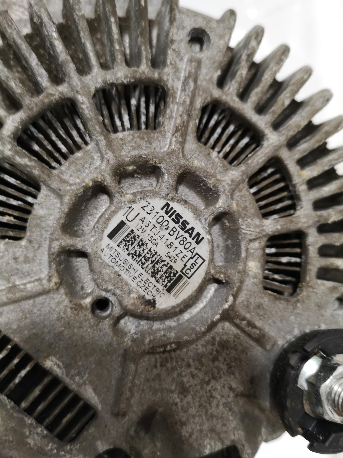 NISSAN JUKE MK1 F15 2014 - 2019 ALTERNATOR 1.2 PETROL 150AMP 63077 ...