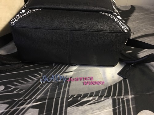 Coach Manhattan Backpack in ((SKULL Bandana Print)) Leather VERY RARE ...